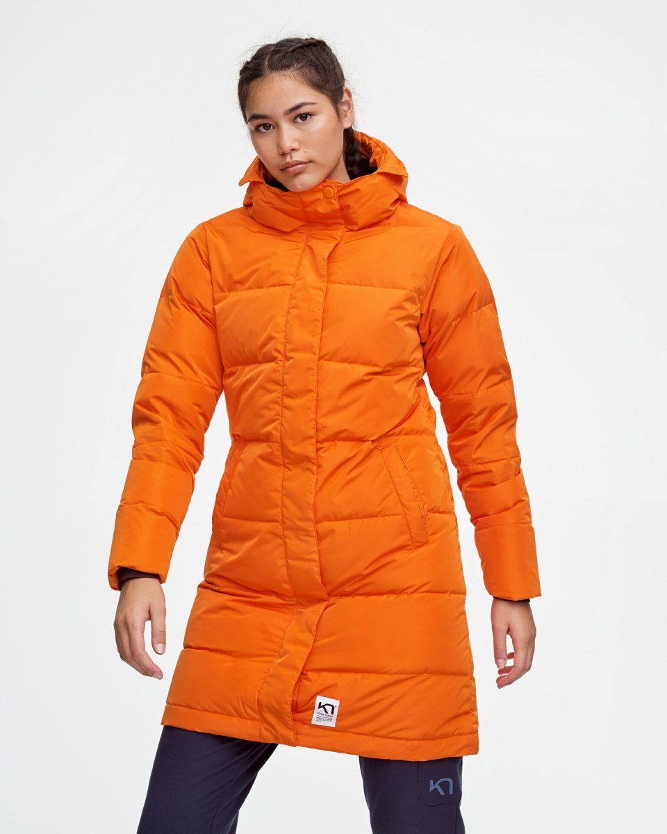 Dámské - Bundy a kabáty - Kyte Parka Mango | Merino sport